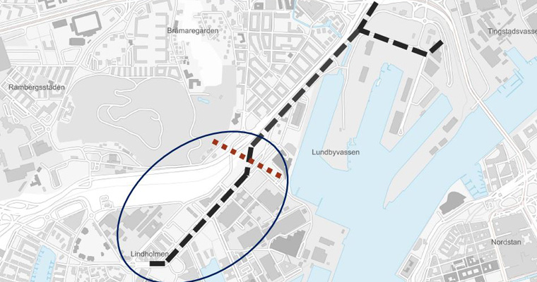 Lindholmen - Spårväg i Lindholmsallén - Plan- och byggprojekt ...