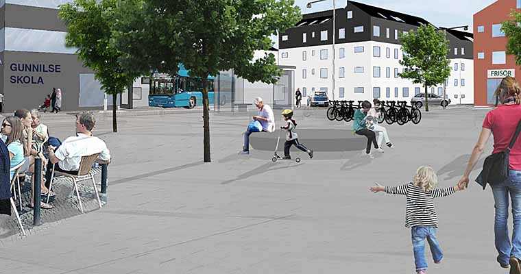 Gunnilse - Nya bostäder i Gunnilse centrum - Plan- och byggprojekt ...